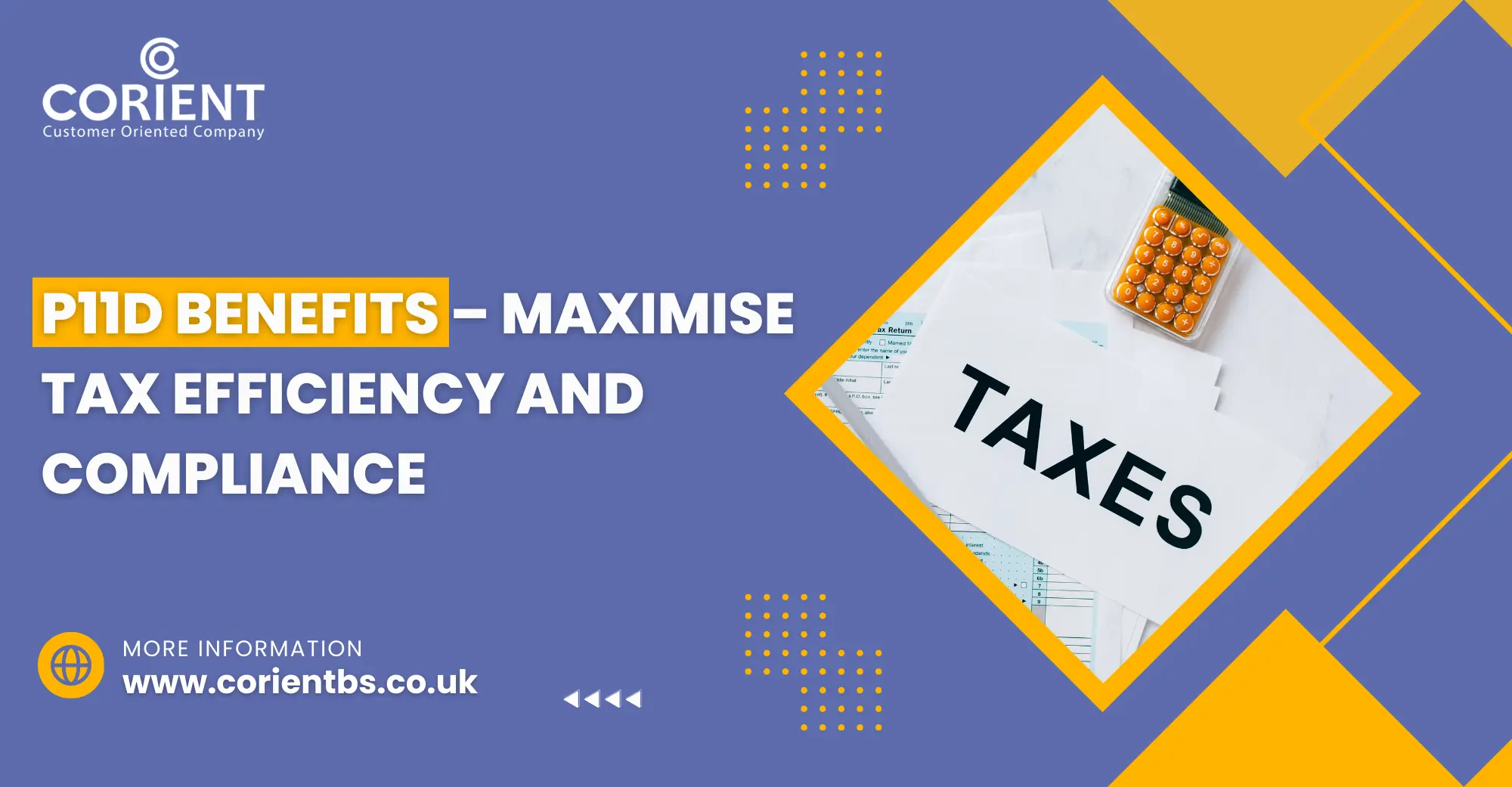 P11D Benefits: Maximise Compliance and Efficiency | Corientbs